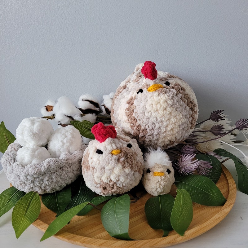 Chicken Plush - Etsy