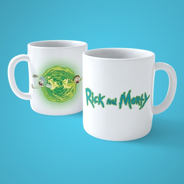 Rick and Morty Coffee Mug - Etsy