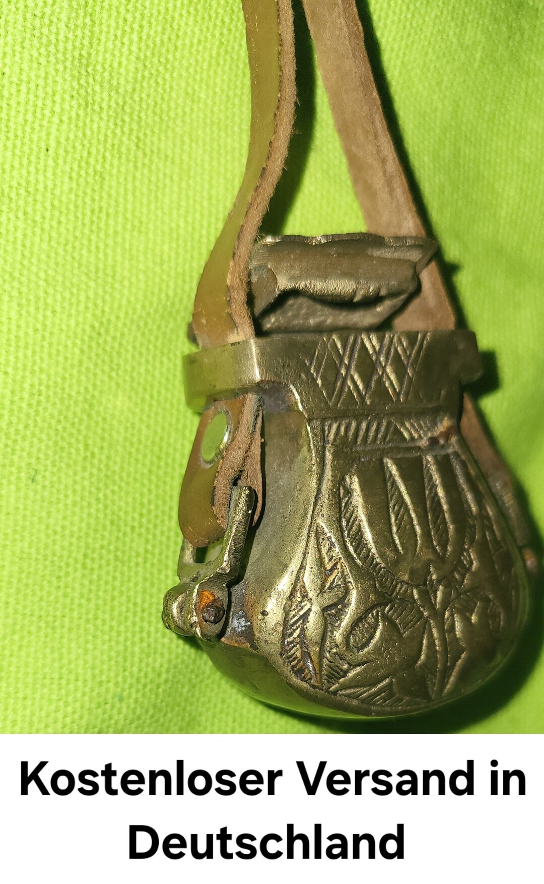 Antique Black Powder Container - Etsy