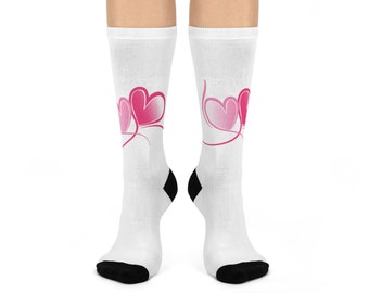 Print on Demand Crime Scene Tape Cushioned Crew Socks Crime Scene ...