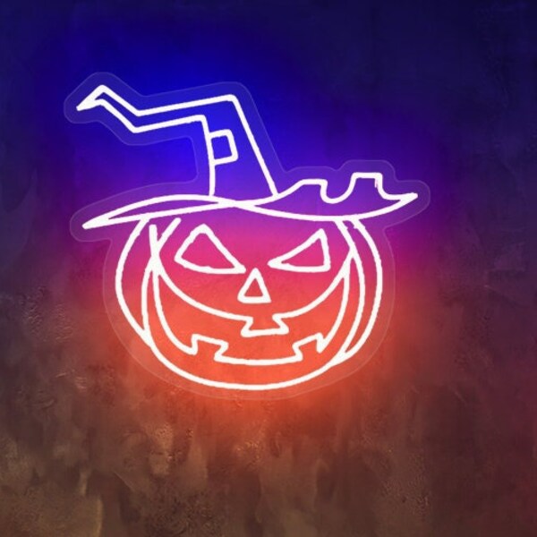 Witch Hat Neon Sign - Etsy