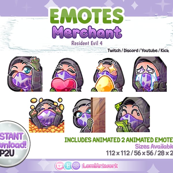 Resident Evil Animated Emotes - Etsy UK