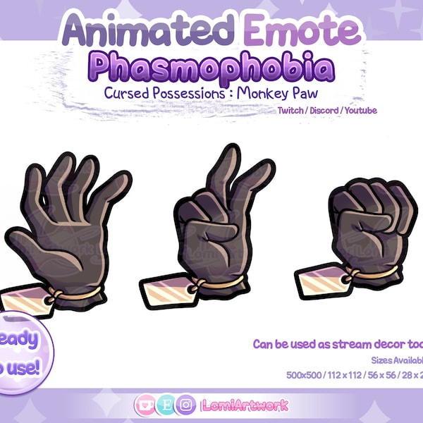 Paw Animated Emote - Etsy