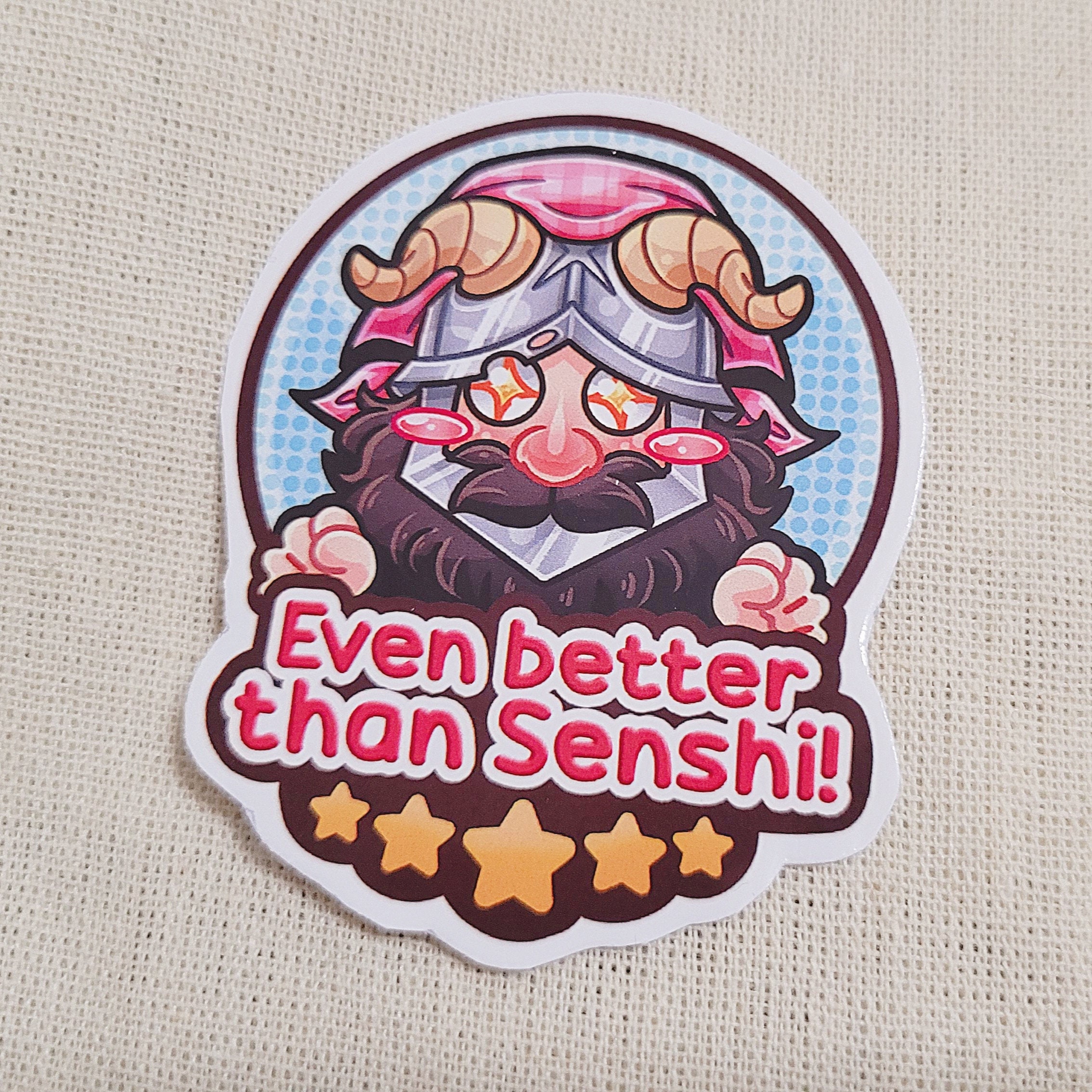 DUNGEON MESHI SENSHI Sticker - Even Better Than Mama! - Delicious ...
