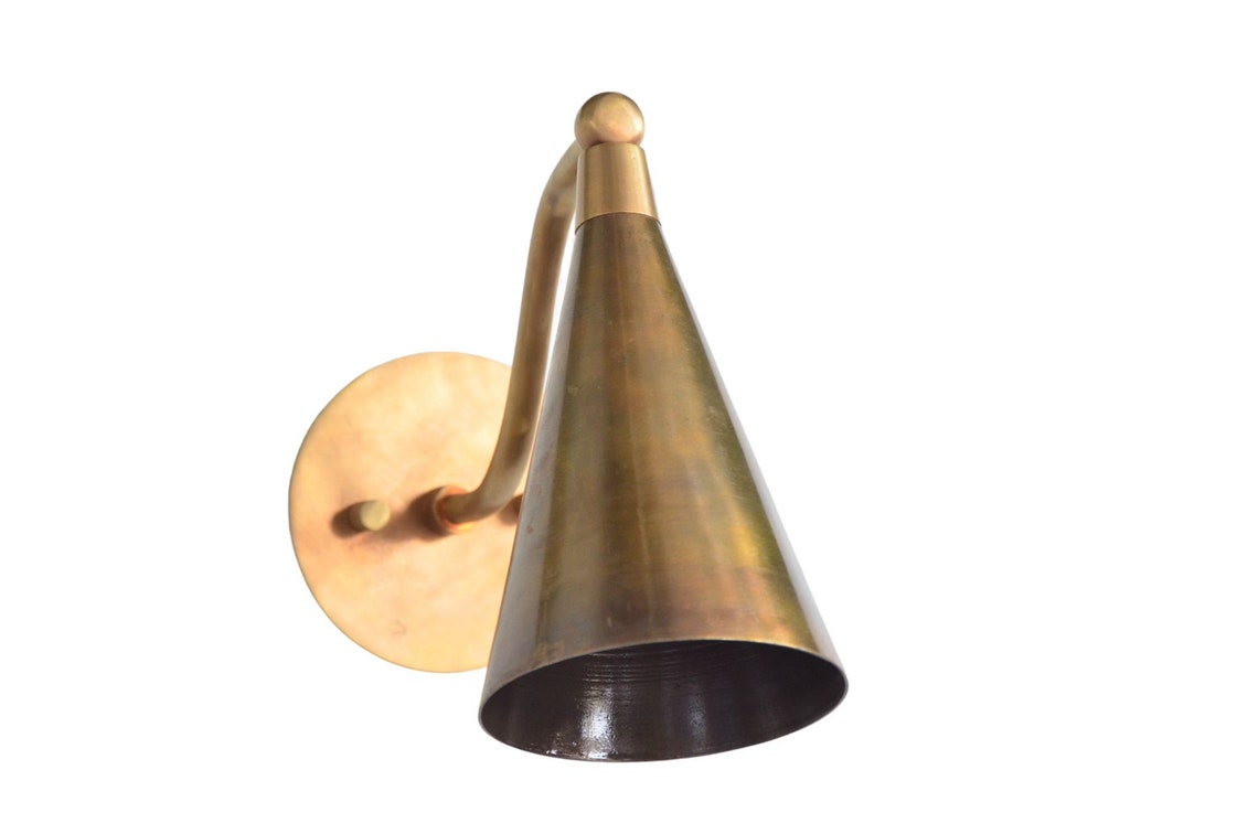 Modern Designer Brass Scones Style Mid Century Wall Lamp Luminaire ...