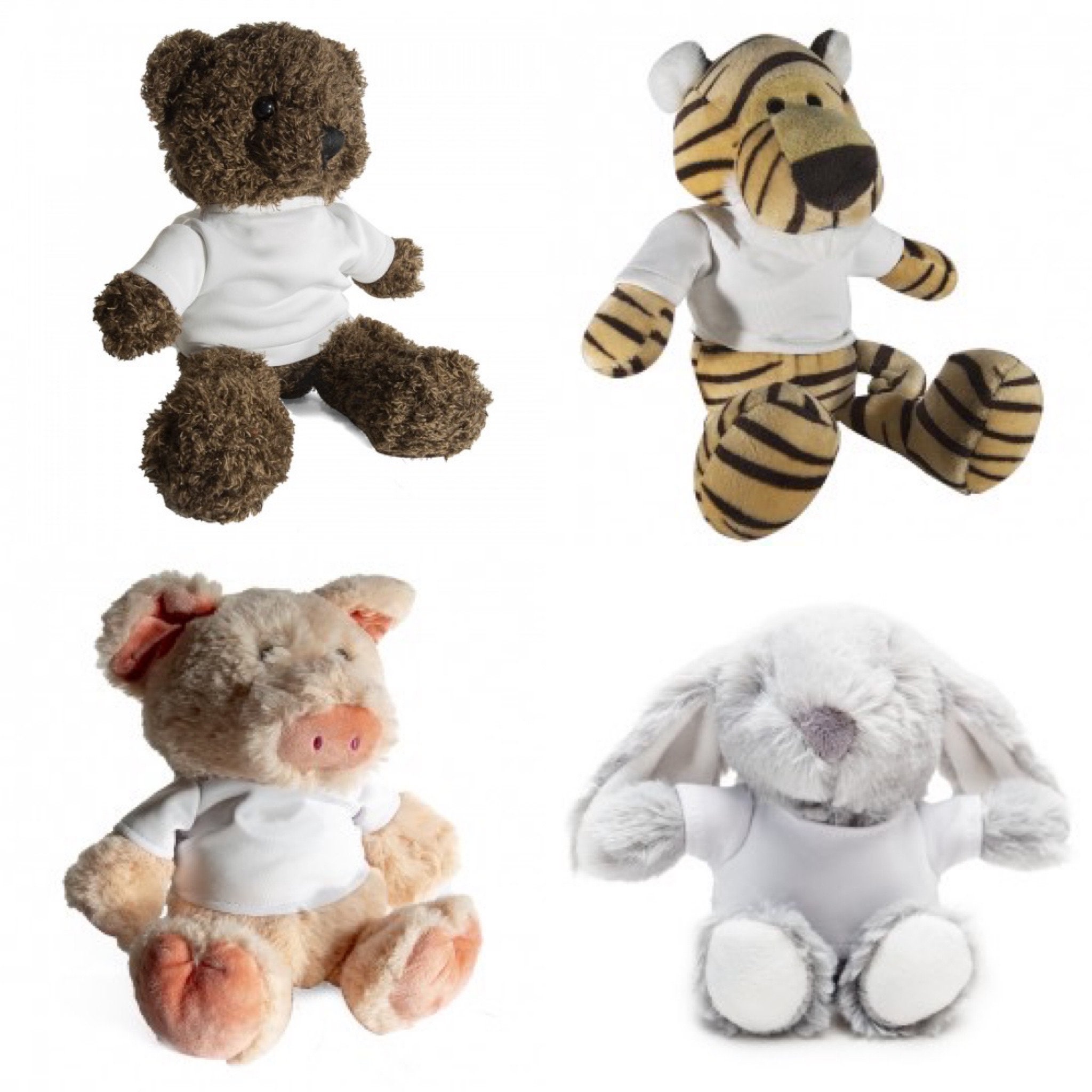 Personalised Sublimation Plush Toys for Cherished Moments Bunny Rabbit ...