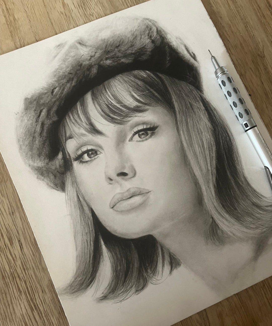Realistic Graphite Pencil Portrait on Commission. - Etsy