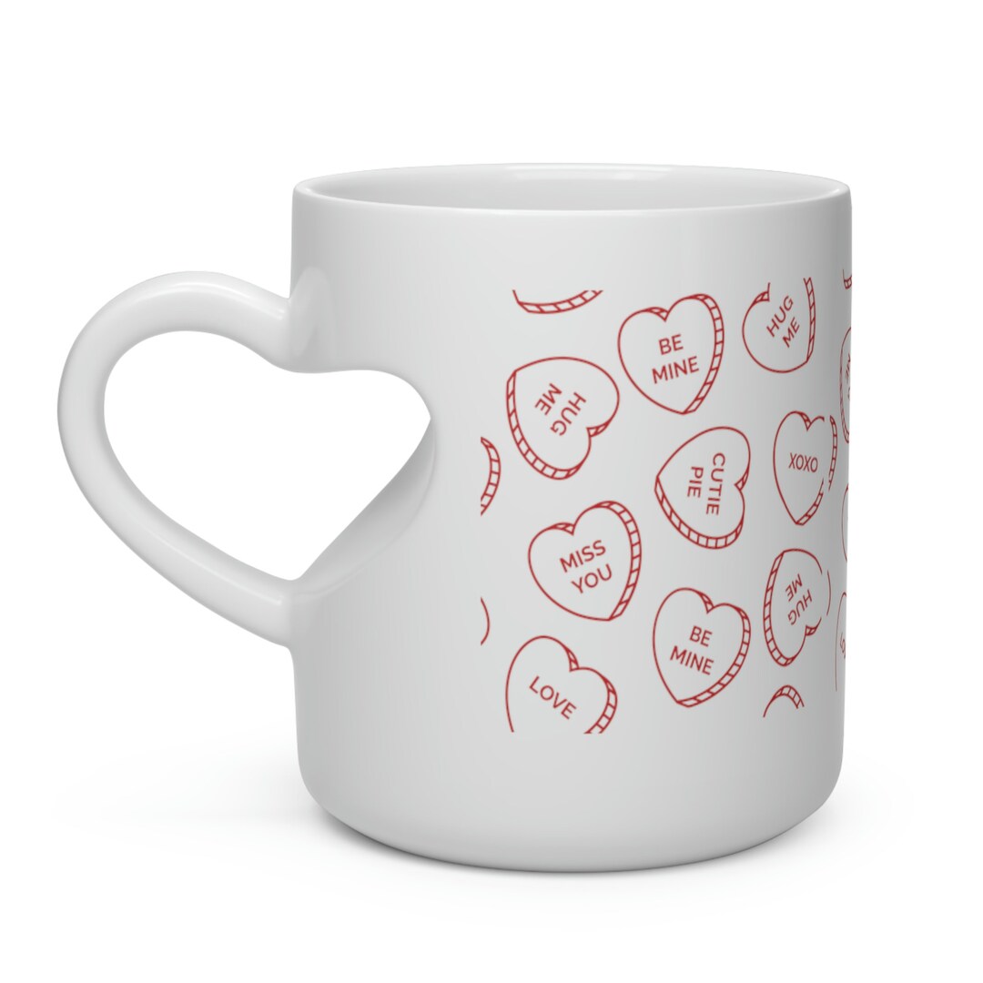 Heart Shape Mug - Etsy