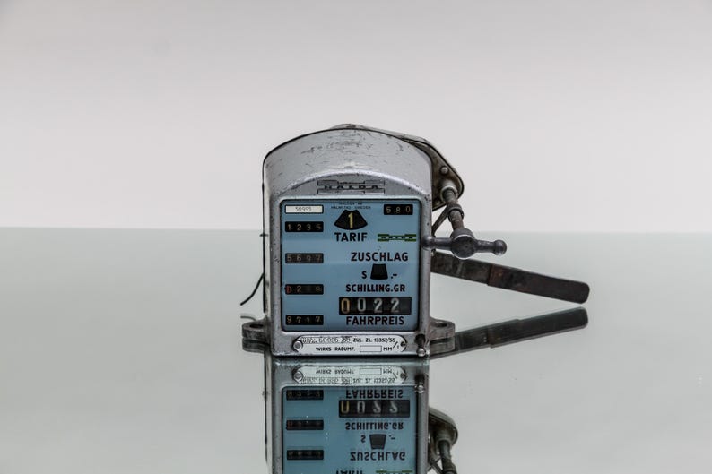 Vintage Halda Taxi Meter: 1950s Austrian Industrial Decor - Etsy