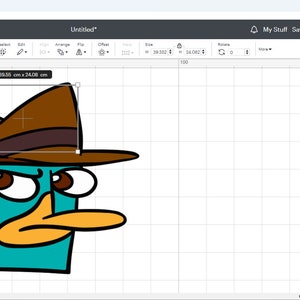 Agent P | Perry the Platypus | Phineas and Ferb | Svg Png Jpg Ai Eps ...
