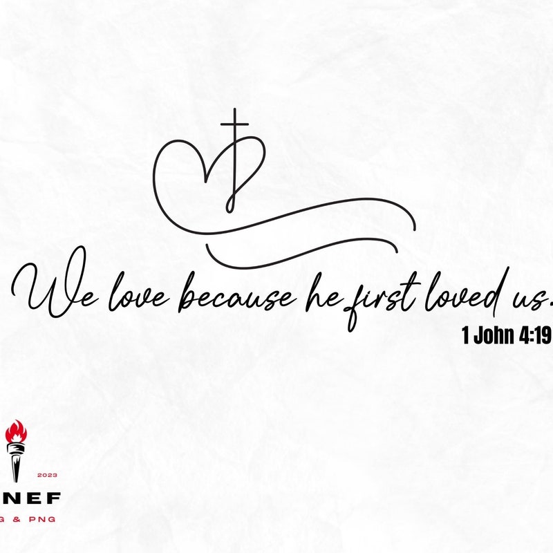 He First Loved Us - Etsy