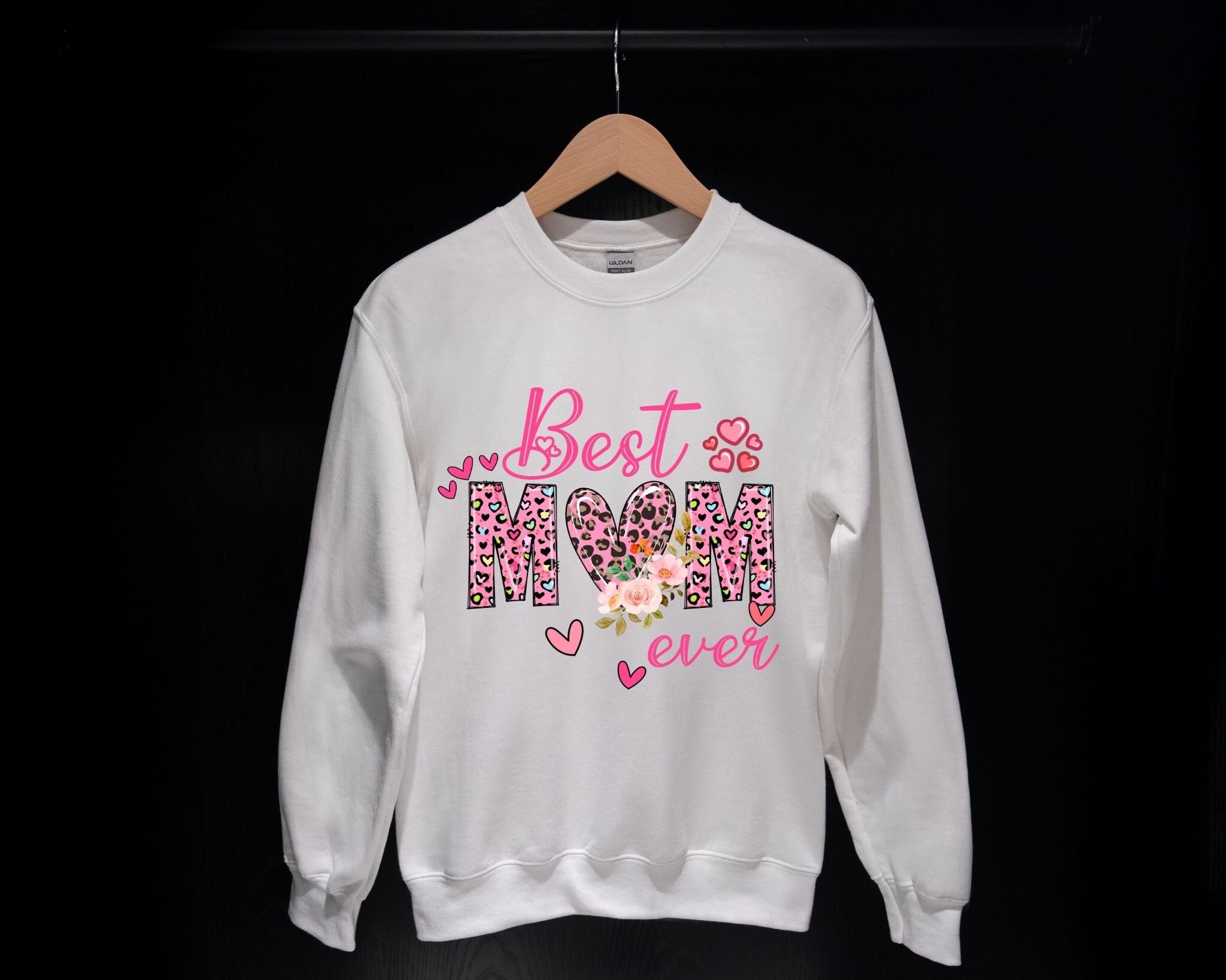 Best Mom Ever Pngbest Mom Pngfloral Mom Pngmothers Day - Etsy