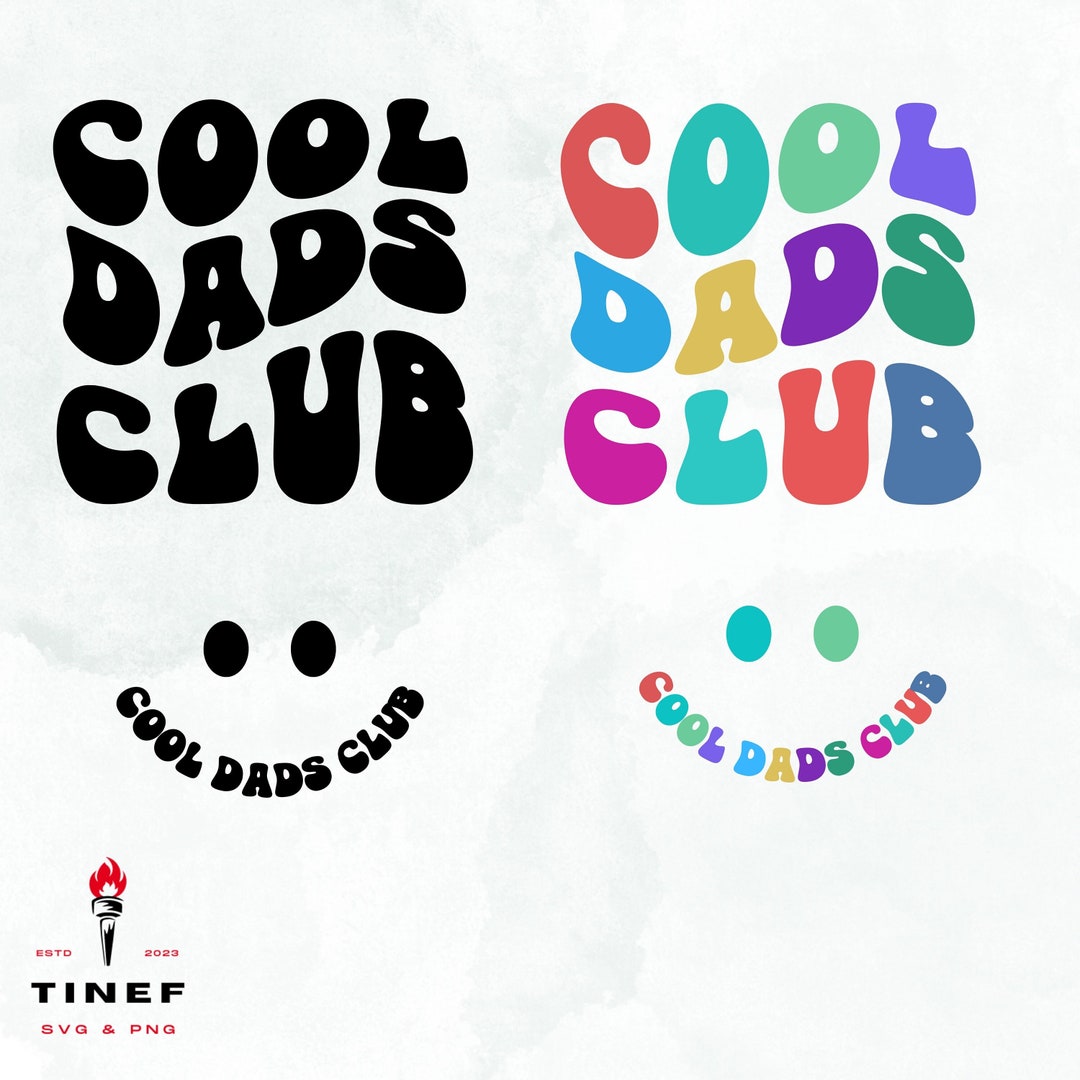 Cool Dads Club Png,cool Dad Gift,cool Dads Club Tee,cool Dads Club ...