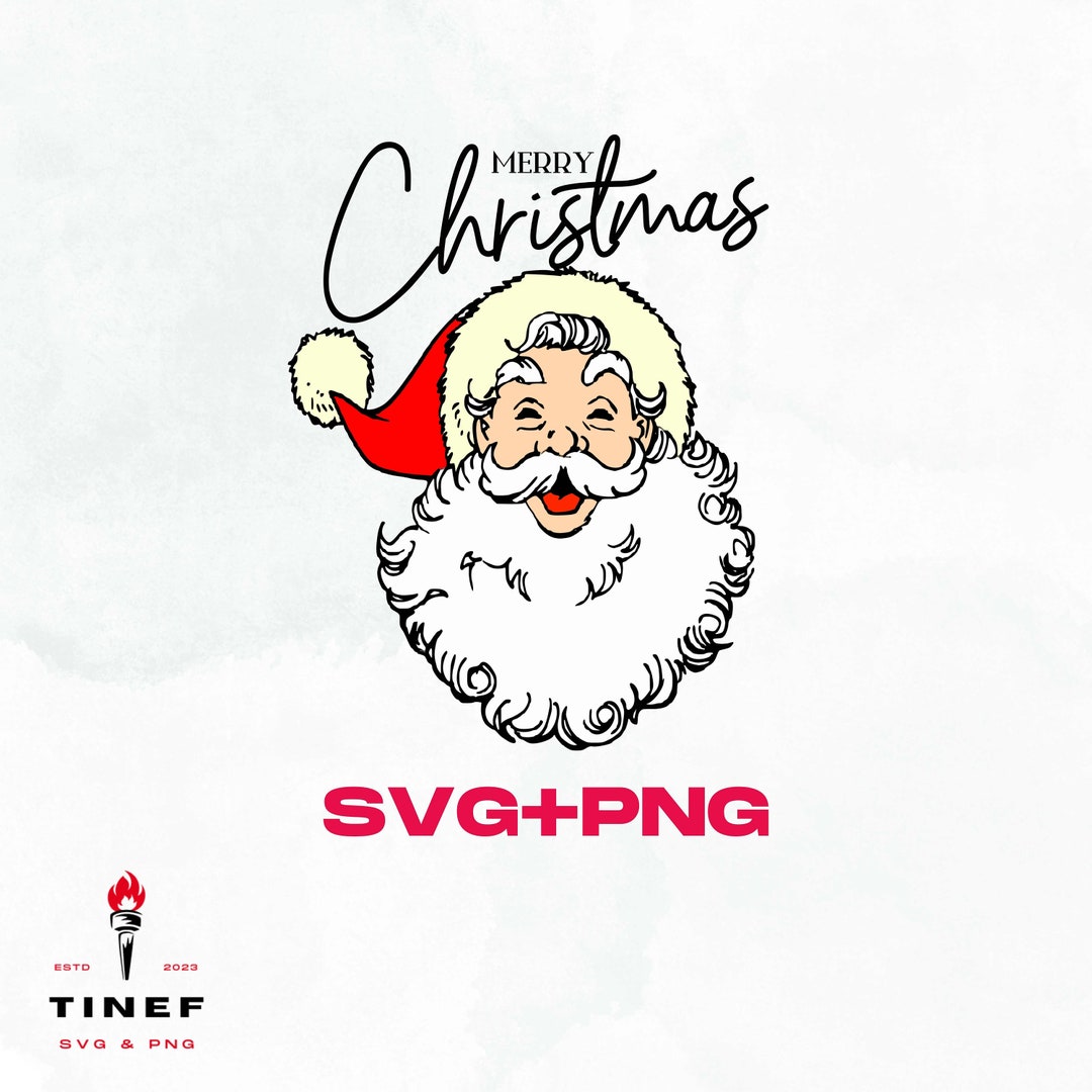Santa Png Svg,christmas Png Svg,merry Christmas Png,christmas Shirt Png ...