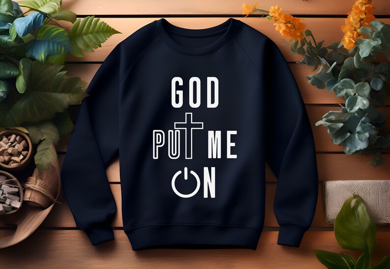 God Put Me on PNG Svg,christian Svg Png,jesus Svg,religious Svg,bible ...