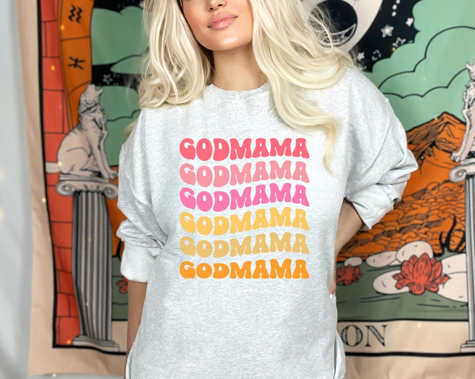 Cute Godmama Gift for Baptism PNG Svg,godmom Gift,gift for Godmother ...