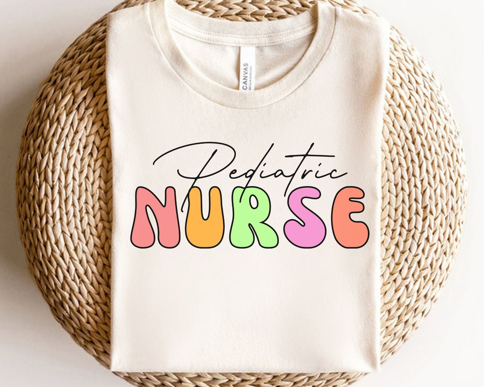 Pediatric Nurse SVG PNG Bundle,funny Nurse Shirt,pediatric Nurse Gift ...