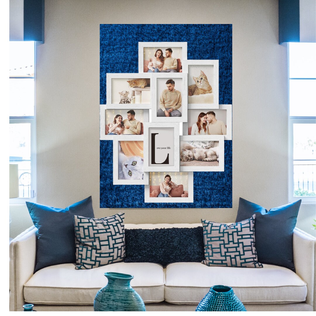 Set of 10 Photo Collage Frame Wooden Collage Frames Picture Frames ...