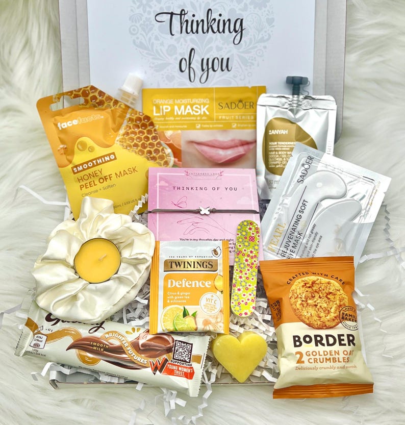 Pick Me up Gift for Her | Thinking of You Care Package | Sympathy Self ...
