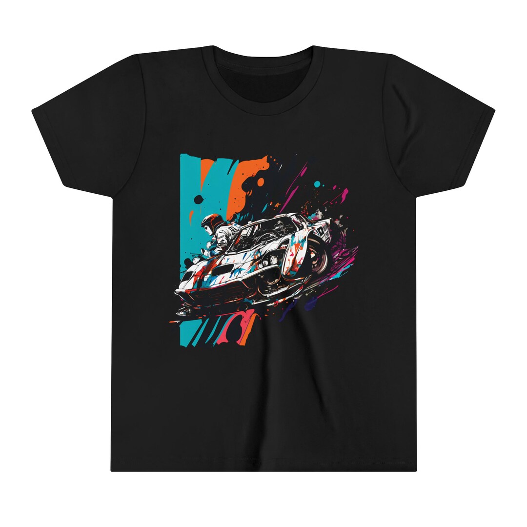 Graffiti Auto Racing 3 Youth Short Sleeve Tee Youth Graphic - Etsy