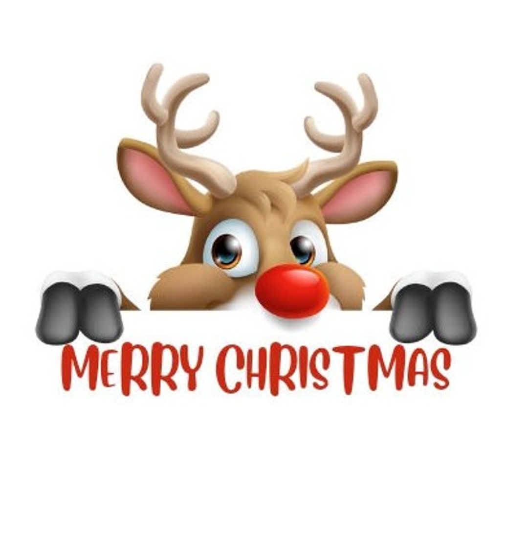 Merry Christmas Rentier Junge - Etsy Schweiz
