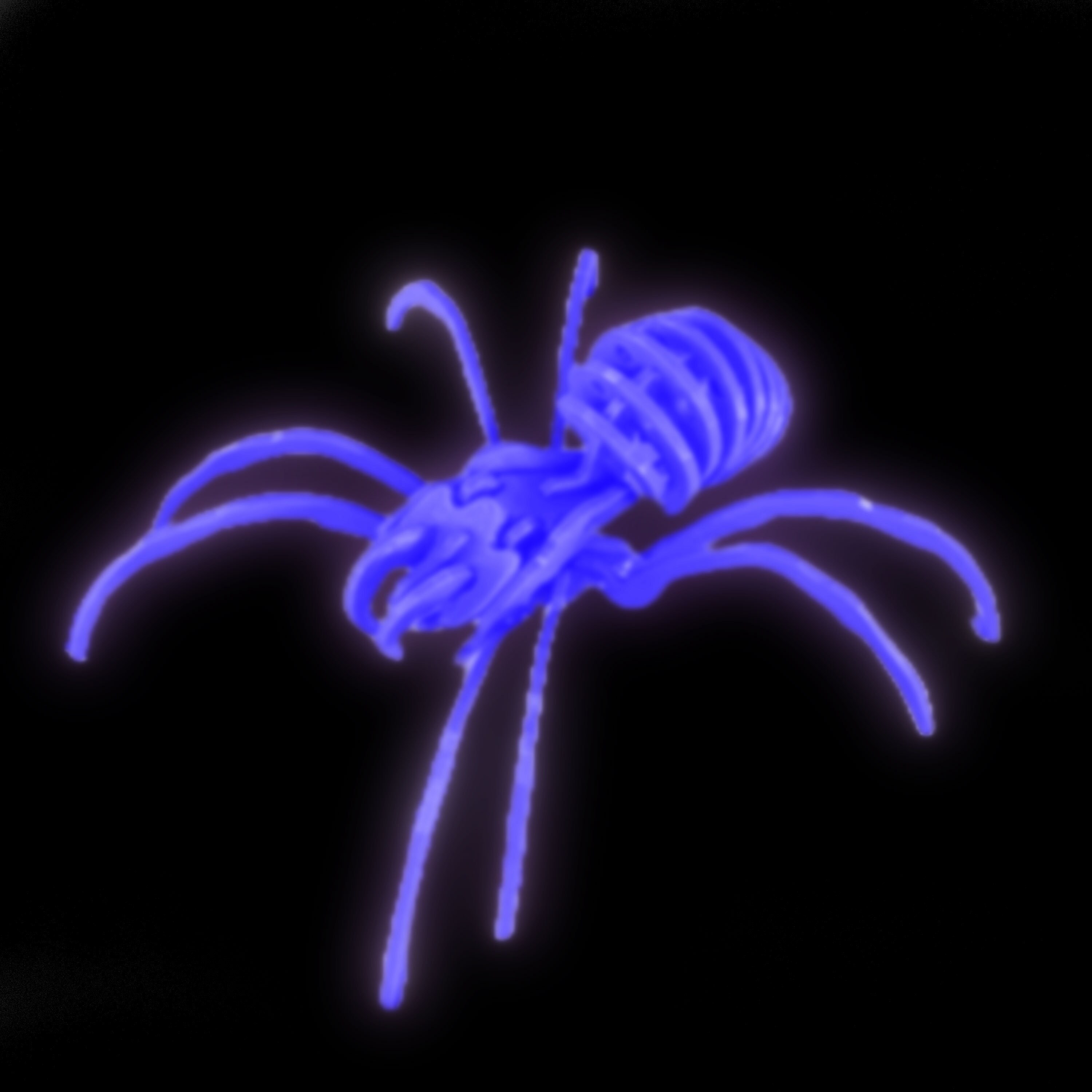 Glow in the Dark Spiders Spider Figurines for Halloween - Etsy