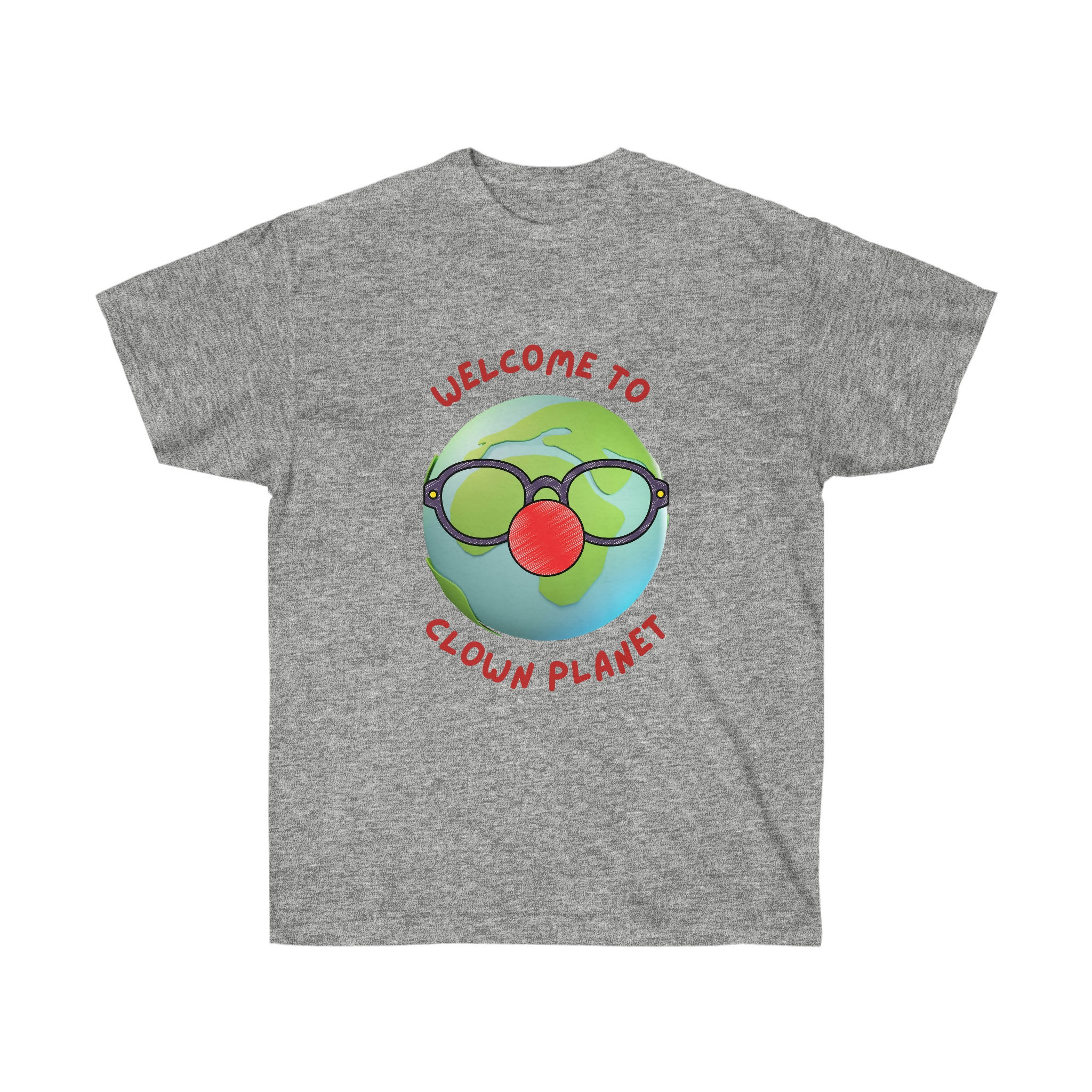Clown Planet T-shirt - Etsy