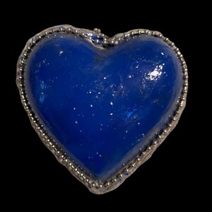 Heart Shaped Blue Bird Ornament - Etsy