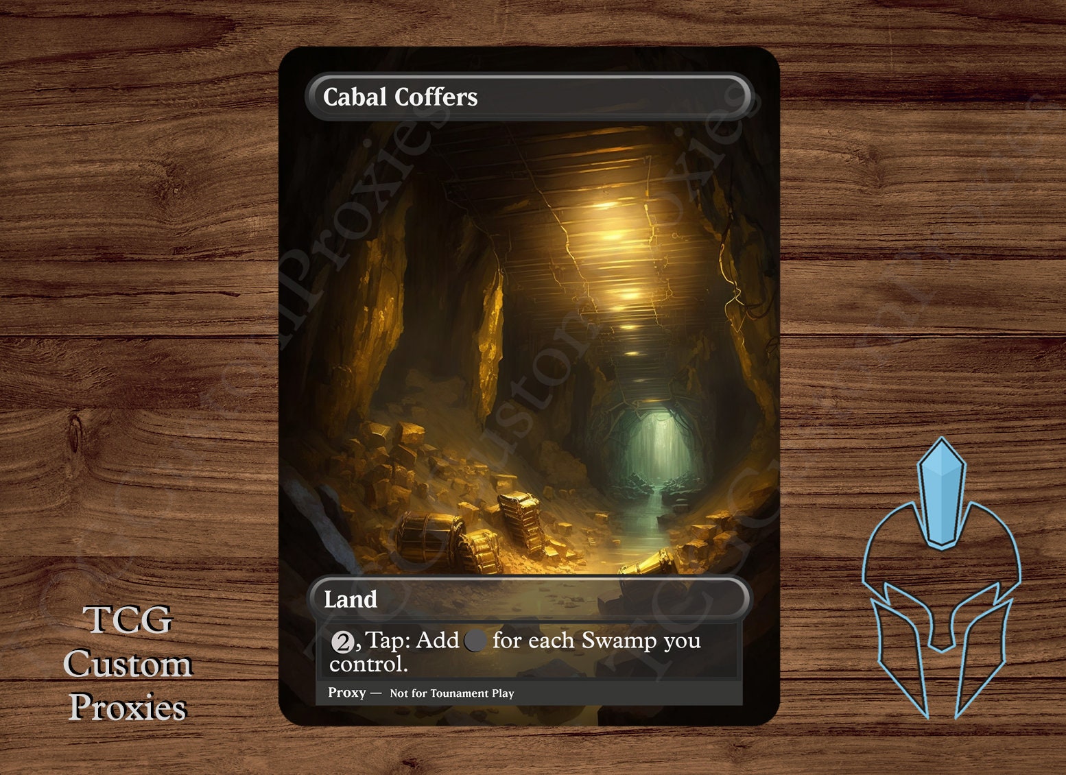 Cabal Coffers Magic Playtest Proxy Fullart - Etsy