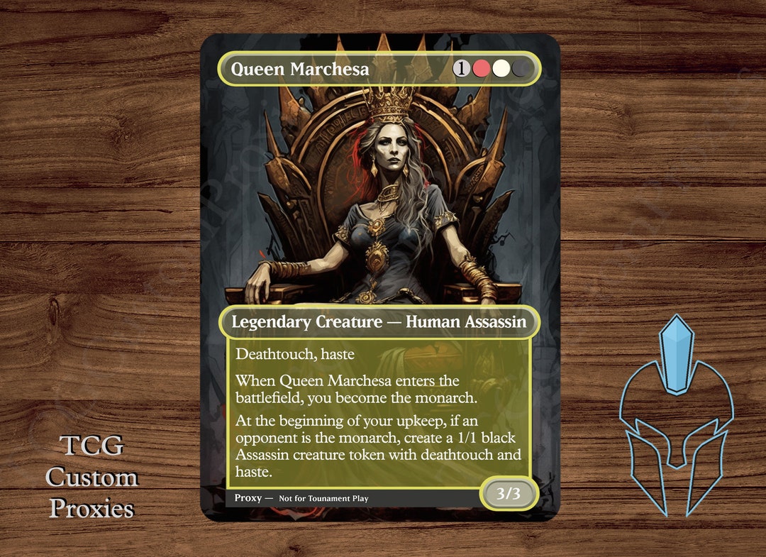 Queen Marchesa - Magic Playtest Proxy - Fullart - Etsy