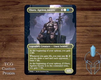 Oloro Ageless Ascetic Proxy Card Holographic - Etsy