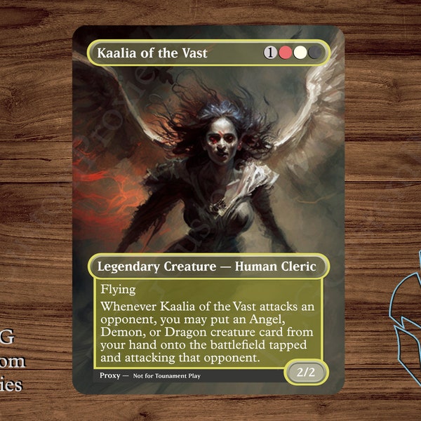 Kaalia the Vast Commander Deck - Etsy