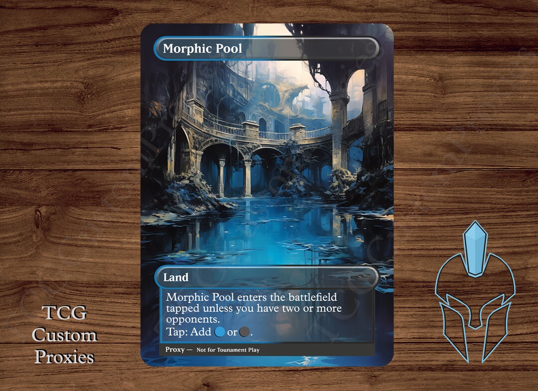Morphic Pool Magic Playtest Proxy Fullart - Etsy