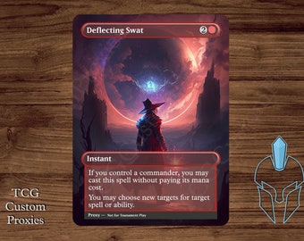 Deflecting Swat Magic Playtest Proxy Fullart - Etsy