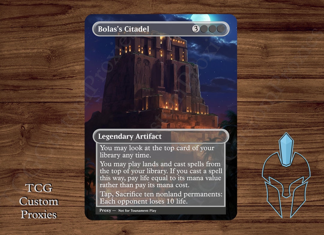 Bolas's Citadel - Magic Playtest Proxy - Fullart - Etsy