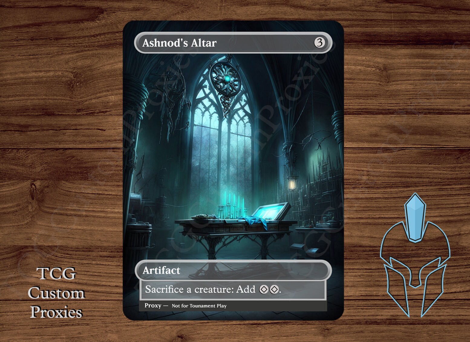 Ashnod's Altar Magic Playtest Proxy Fullart - Etsy