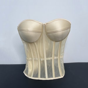 Mesh Bustier | Bustier Corset Top | Transparent Corset | Bridal ...