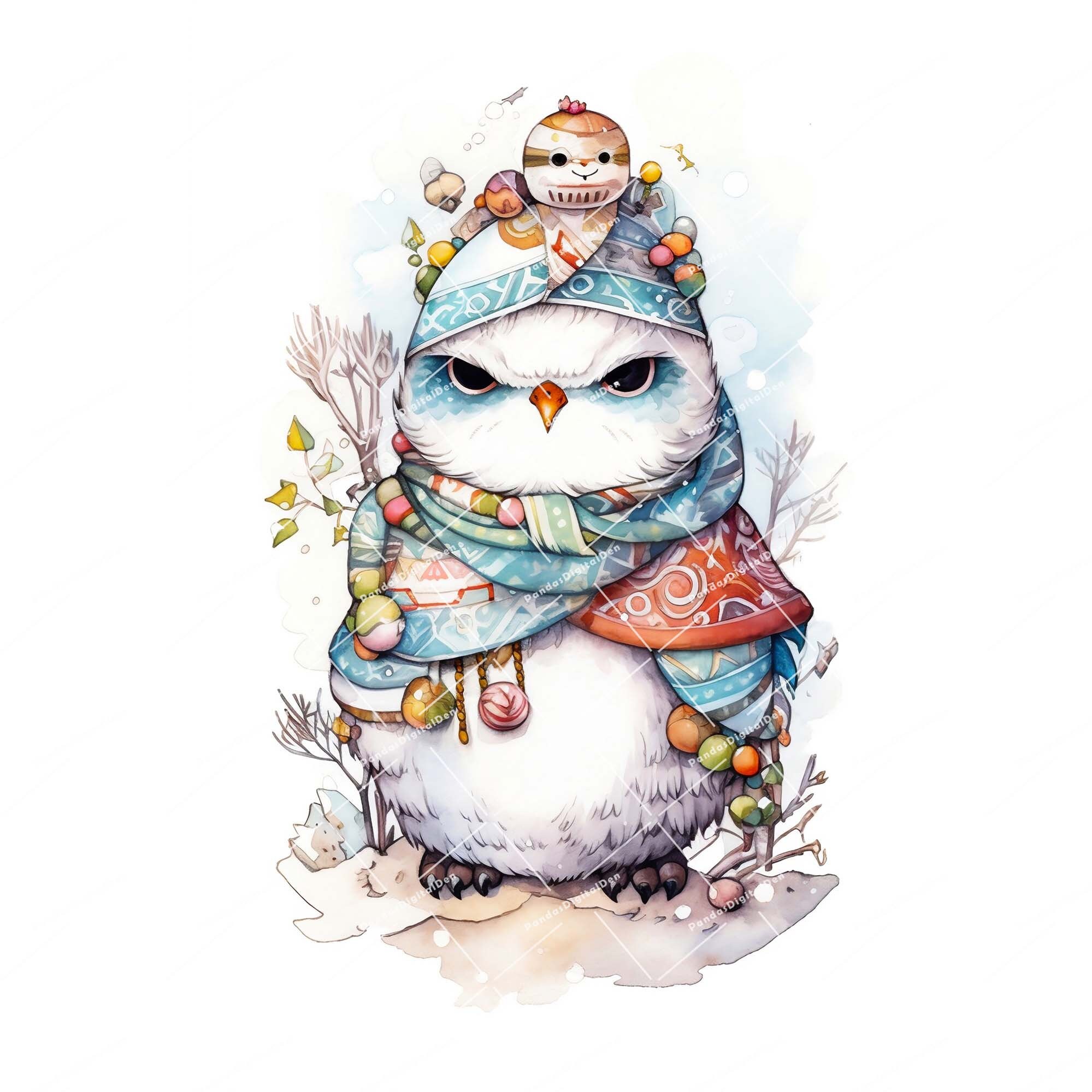 Pastel Watercolor My Totem Animal Clipart for Digital Invitations ...