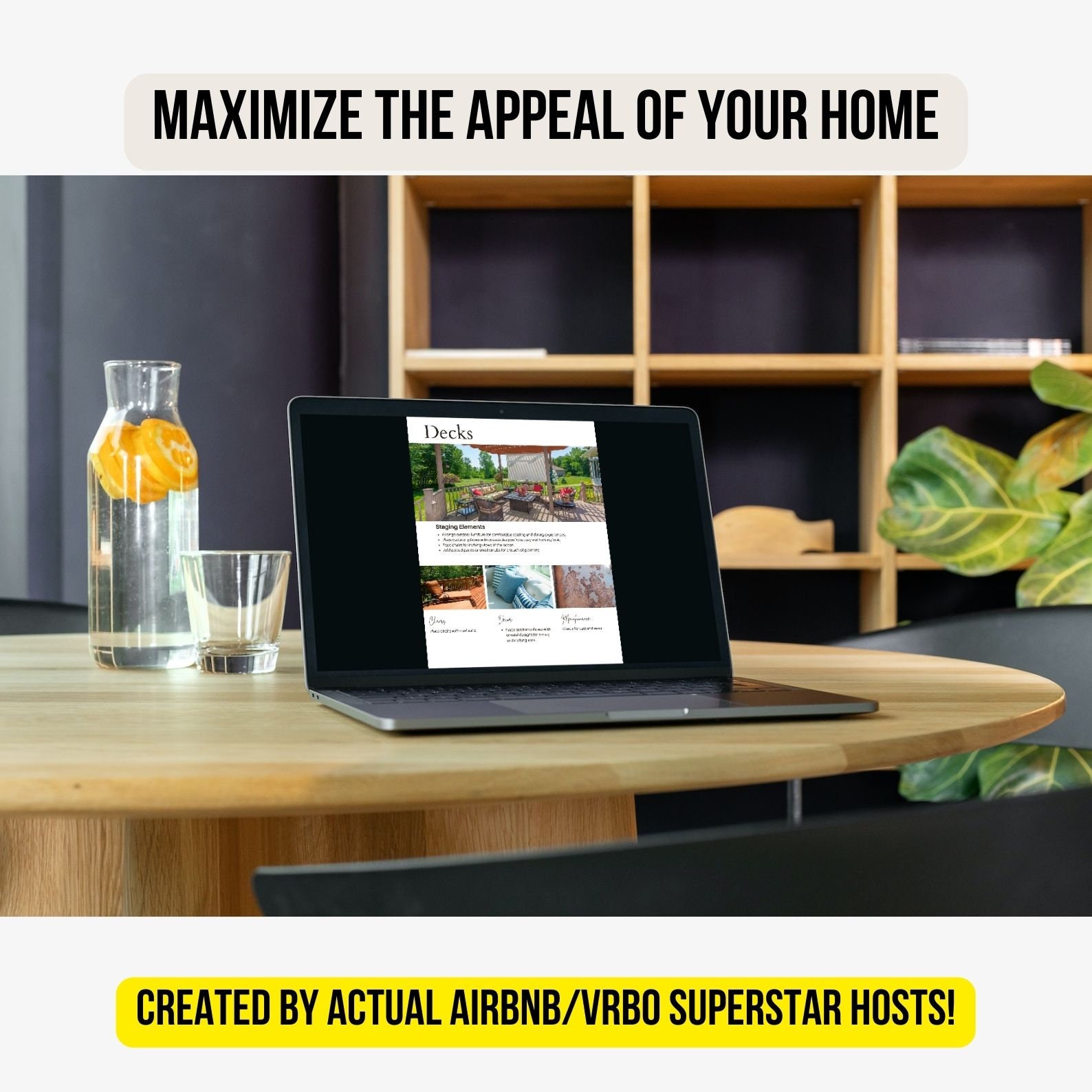 Airbnb Staging Guide, Staging Checklist, Rental Staging Guide Printable ...