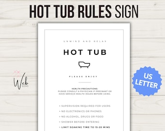 Hot Tub Checklist - Etsy