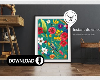 Printable Wall Decor Printable Poster for Download Wall Art Digital ...