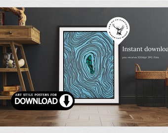 Printable Wall Decor Printable Poster for Download Wall Art Digital ...
