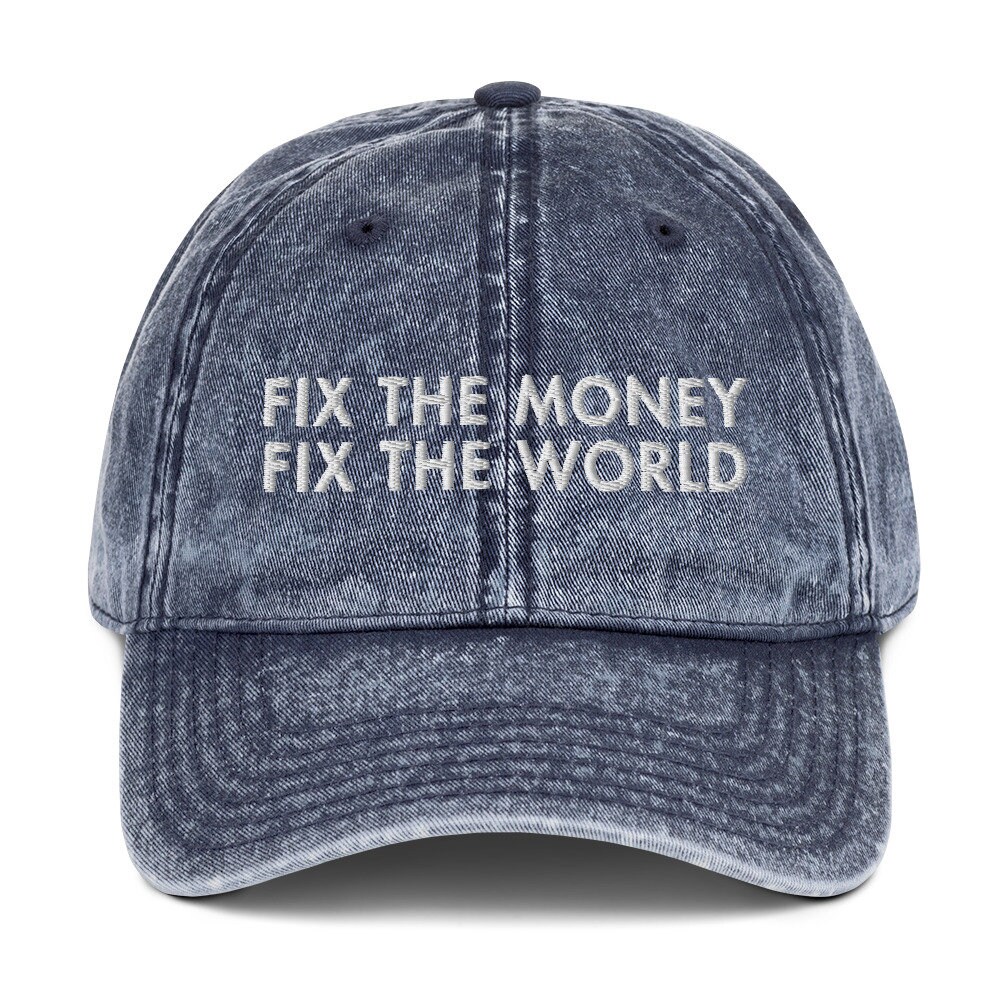 Fix the Money Vintage Hat - Etsy