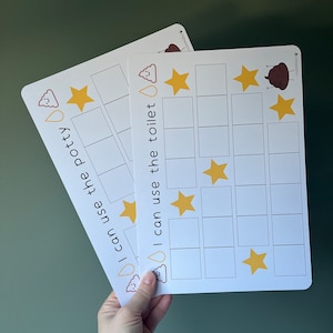 Toilet Training Reward Chart Potty Training Reward Chart Reward Chart ...