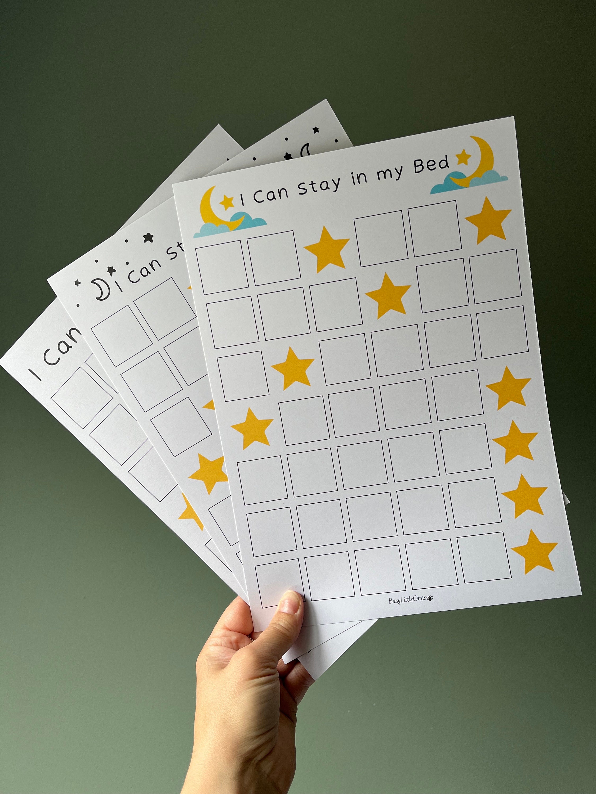 Stay in Bed Reward Chart, Bedtime Reward Chart, Star Chart, Reward ...
