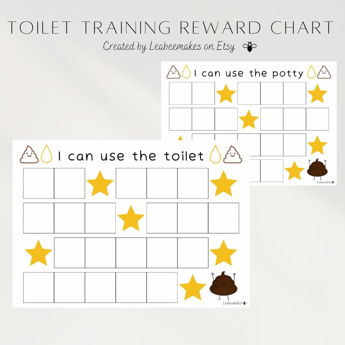 Toilet Training Reward Chart Potty Training Reward Chart Reward Chart ...