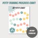 Potty Training Chart | Printable Potty Chart | Reward Chart | Sticker ...