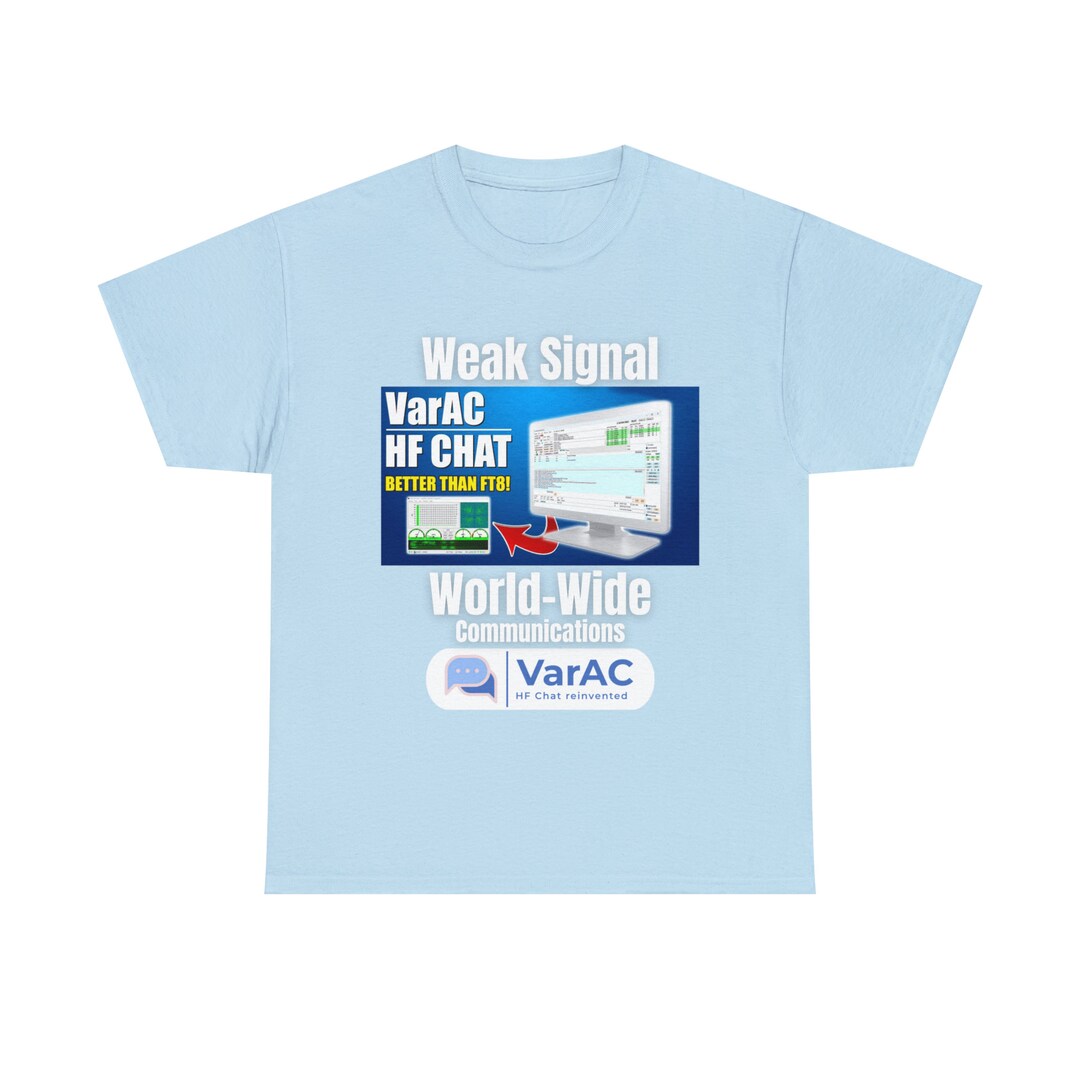 Amateur Radio Varac Unisex Heavy Cotton T-shirt - Etsy