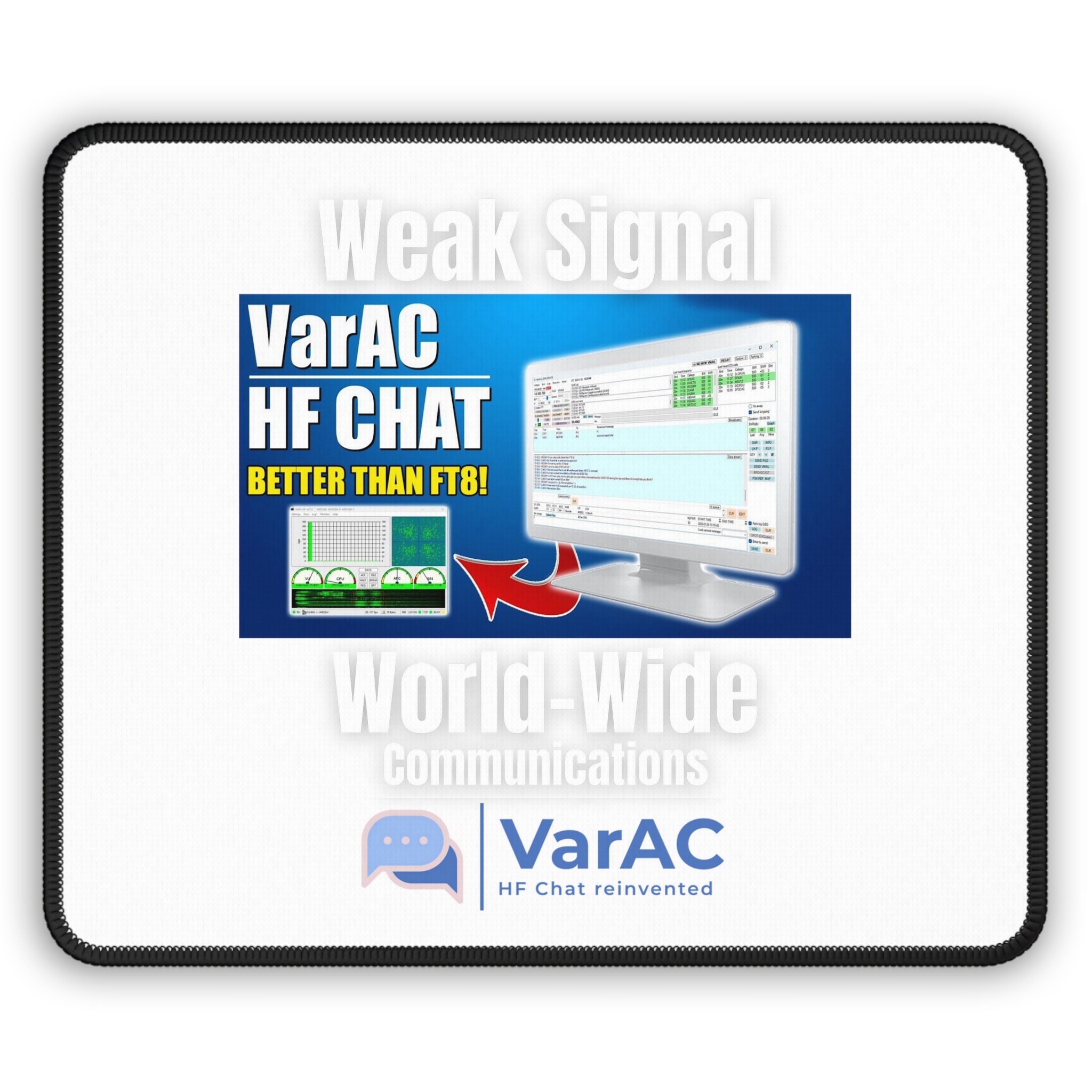 Amateur Radio Varac Mouse Pad - Etsy