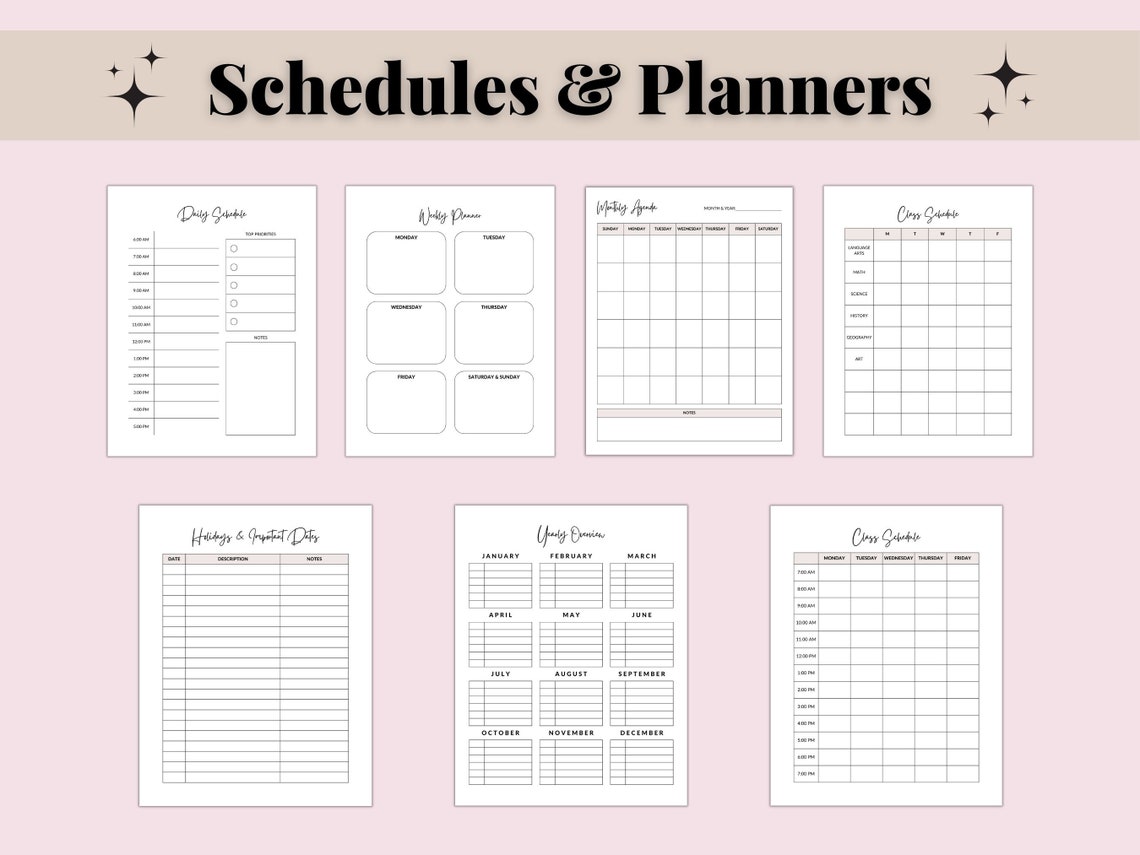 Homeschool Planner, Homeschool Printables, Homeschool Mom, Mom Planner ...